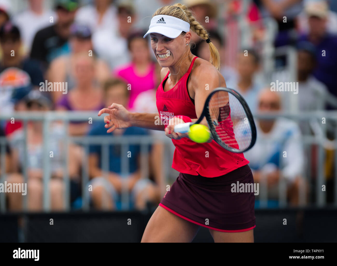 SYDNEY, AUSTRALIA - JANUARY 8 : Angelique Kerber of Germany at the 2018 ...