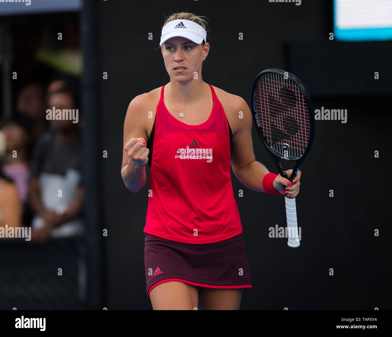 SYDNEY, AUSTRALIA - JANUARY 8 : Angelique Kerber of Germany at the 2018 ...