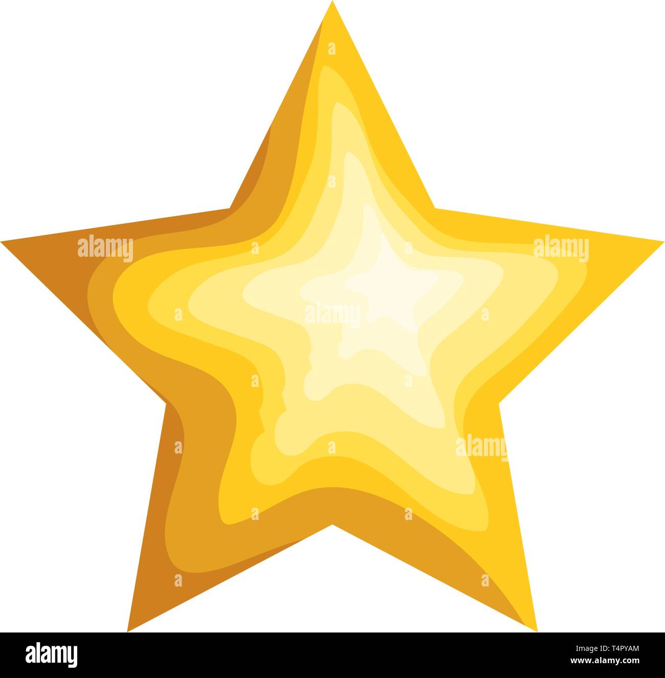 star decorative isolated icon Stock Vector Image & Art - Alamy