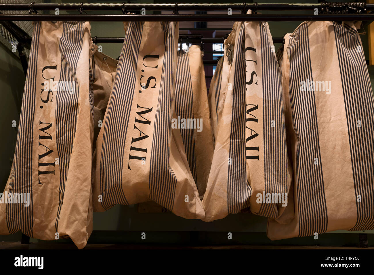 American post mail car hi-res stock photography and images - Alamy