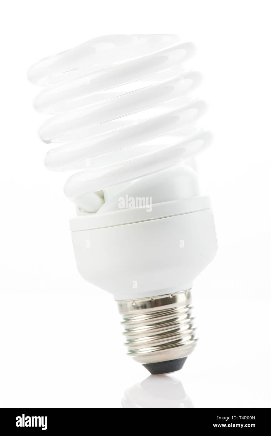 New light bulb isolated close up view Stock Photo - Alamy