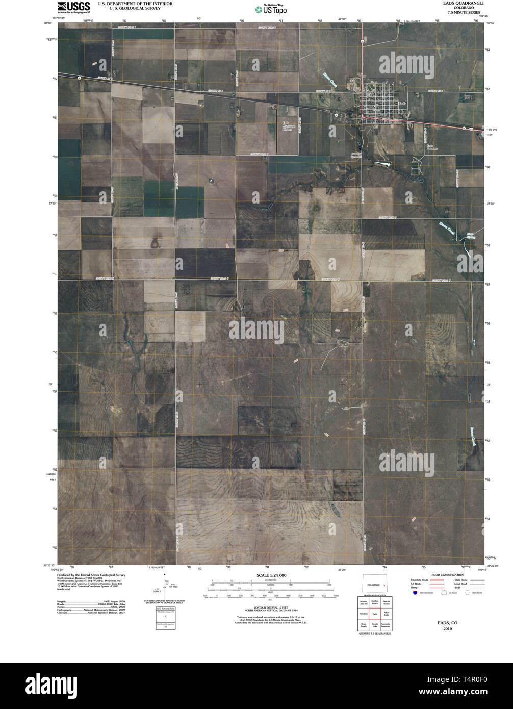 Map of eads hi-res stock photography and images - Alamy