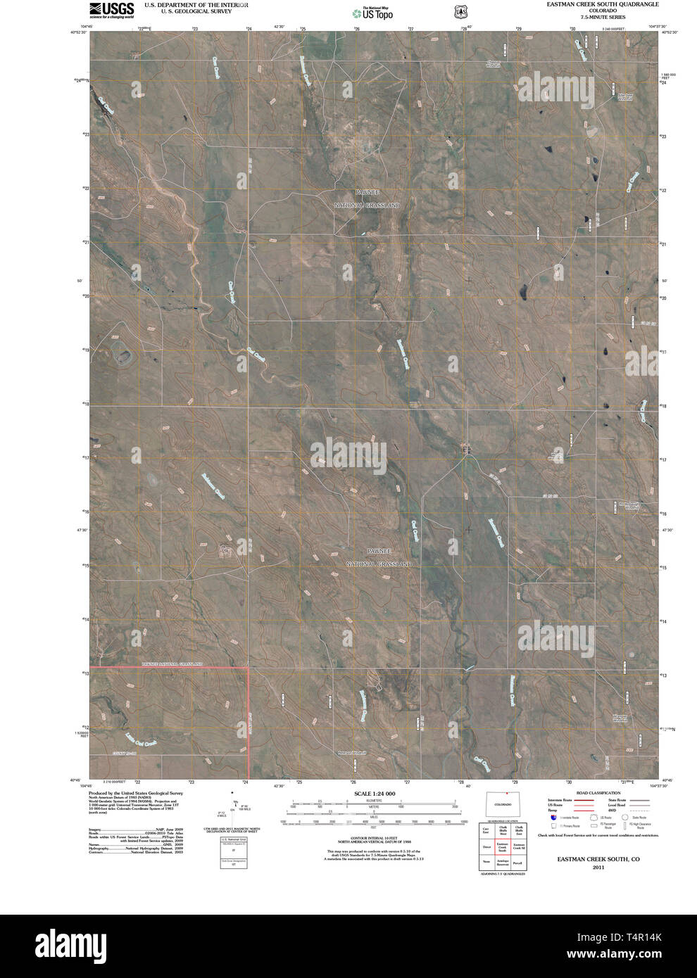 Map of eastman hi-res stock photography and images - Alamy