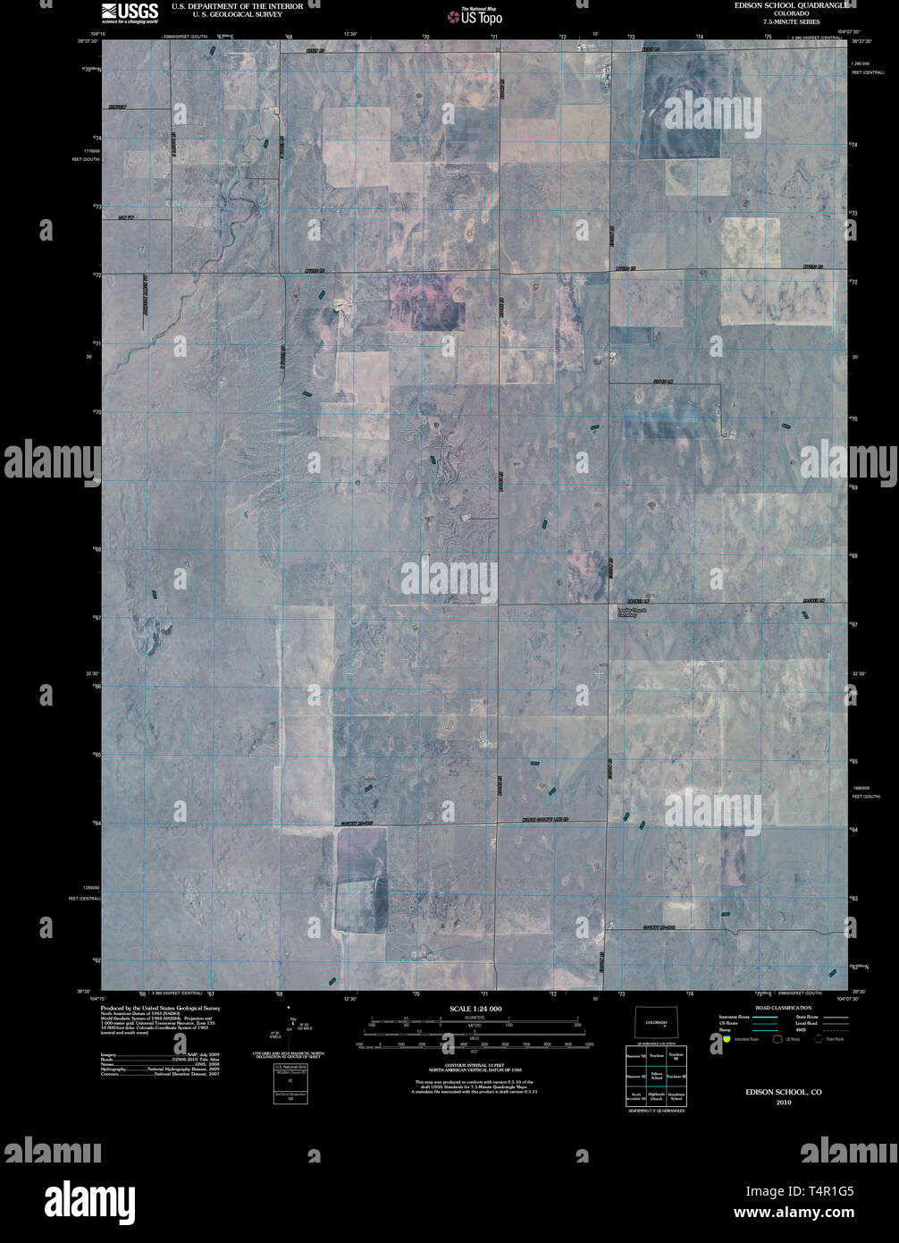 Map of edison hi-res stock photography and images - Alamy