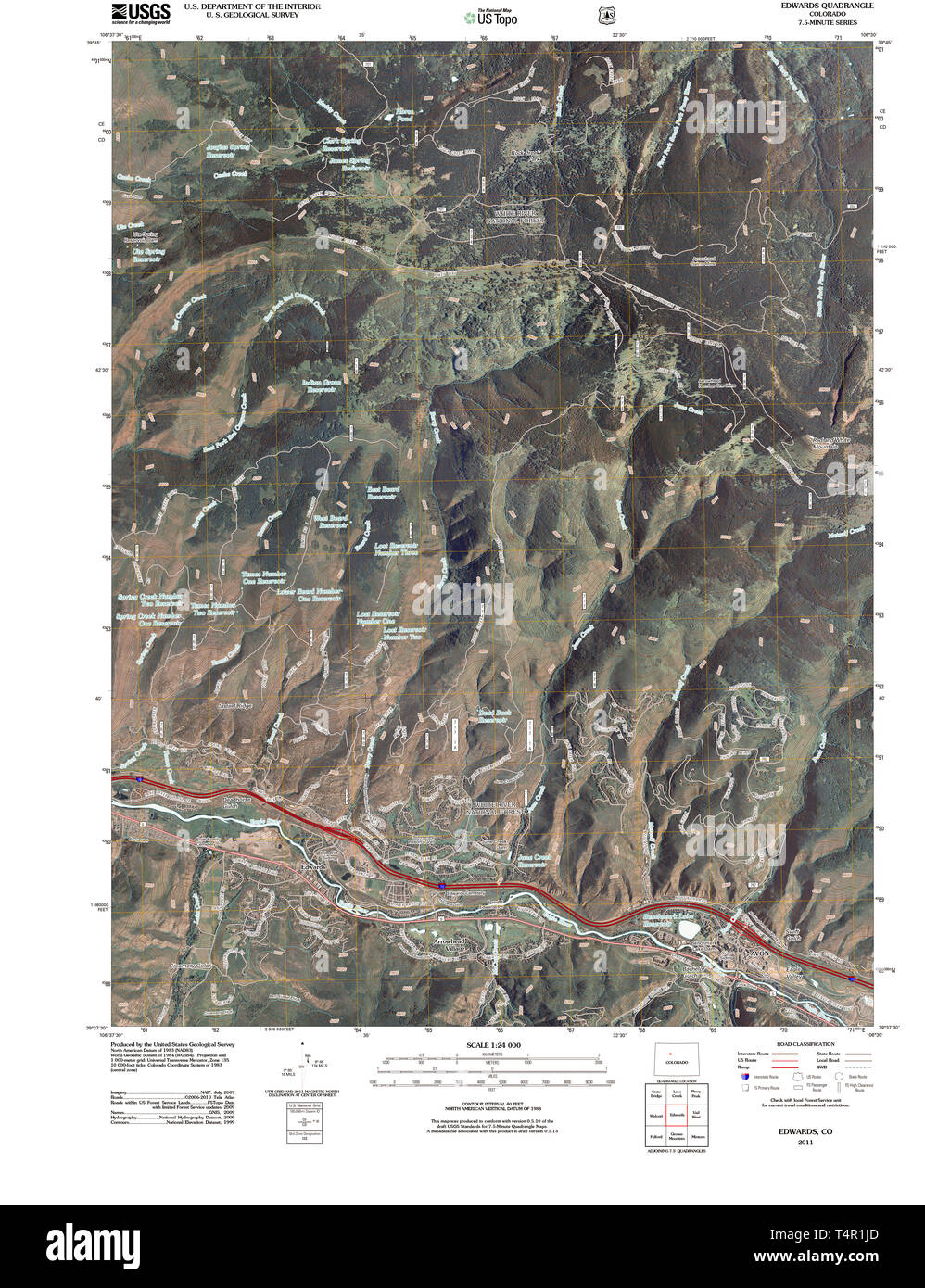 Map of edwards hi-res stock photography and images - Alamy