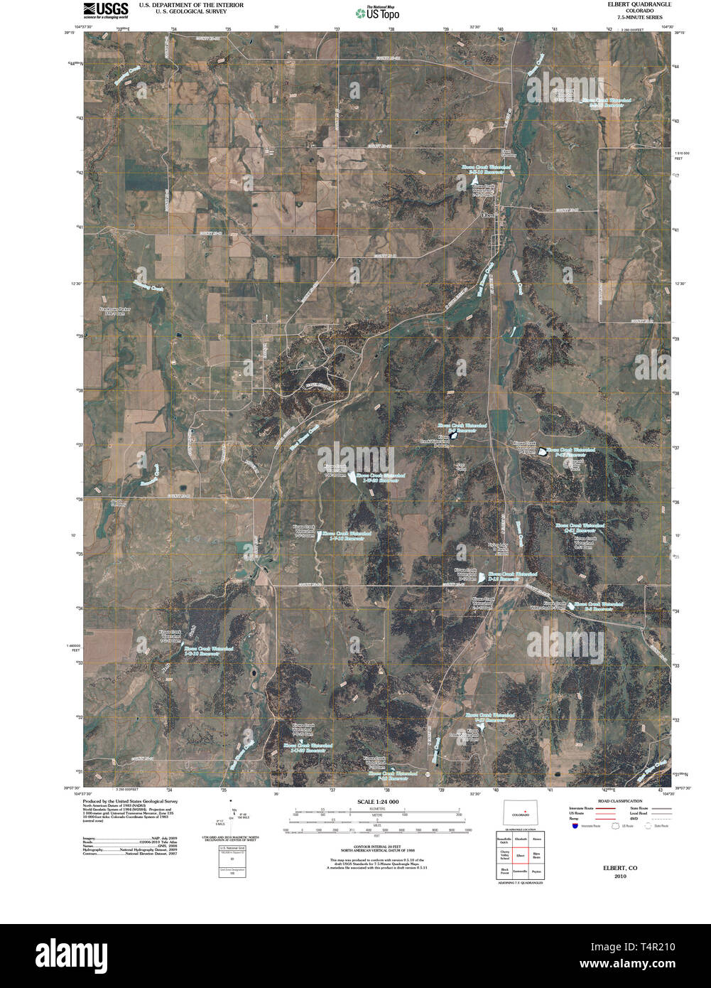 Elbert map hi-res stock photography and images - Alamy