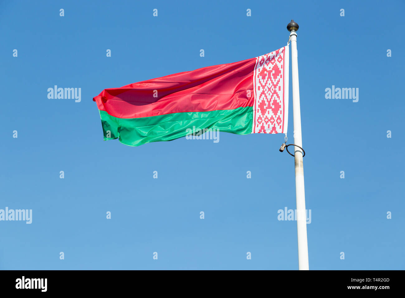 White belarus flag hi-res stock photography and images - Alamy