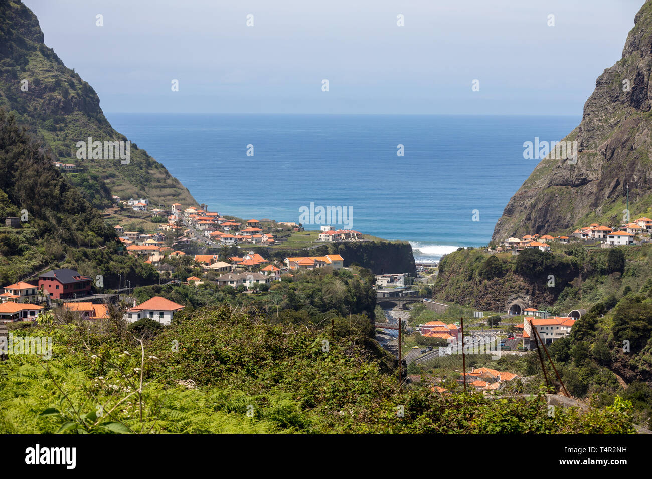 Terraced fields farming madeira hi-res stock photography and images - Alamy