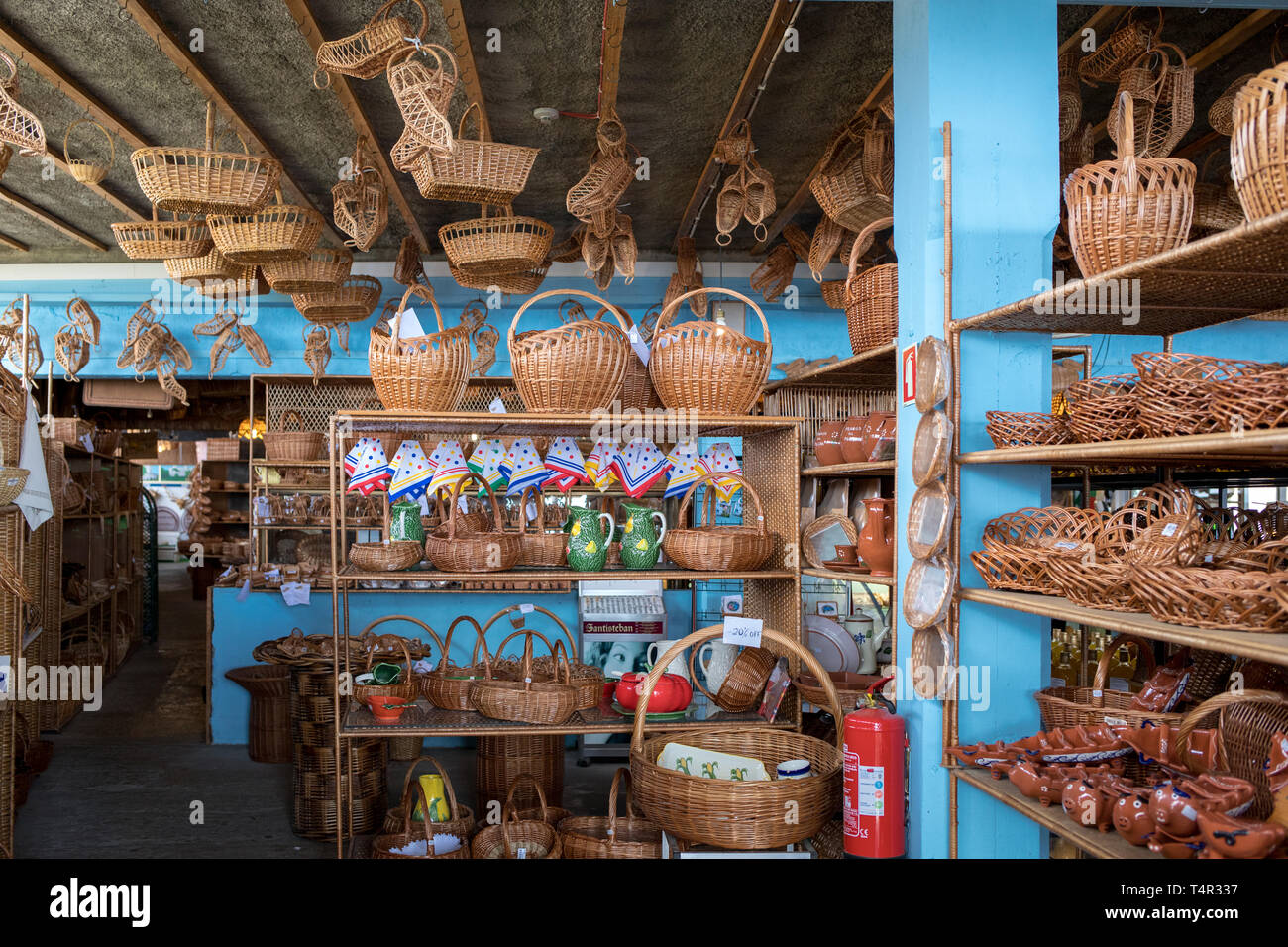 Basket weaving in camacha madeira hi-res stock photography and images ...