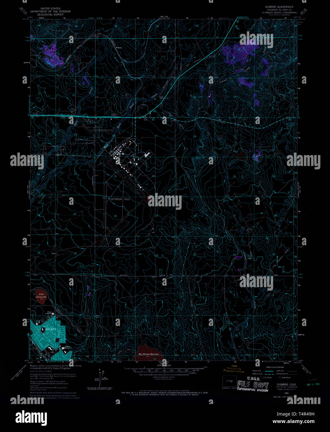 Map of elsmere hi-res stock photography and images - Alamy