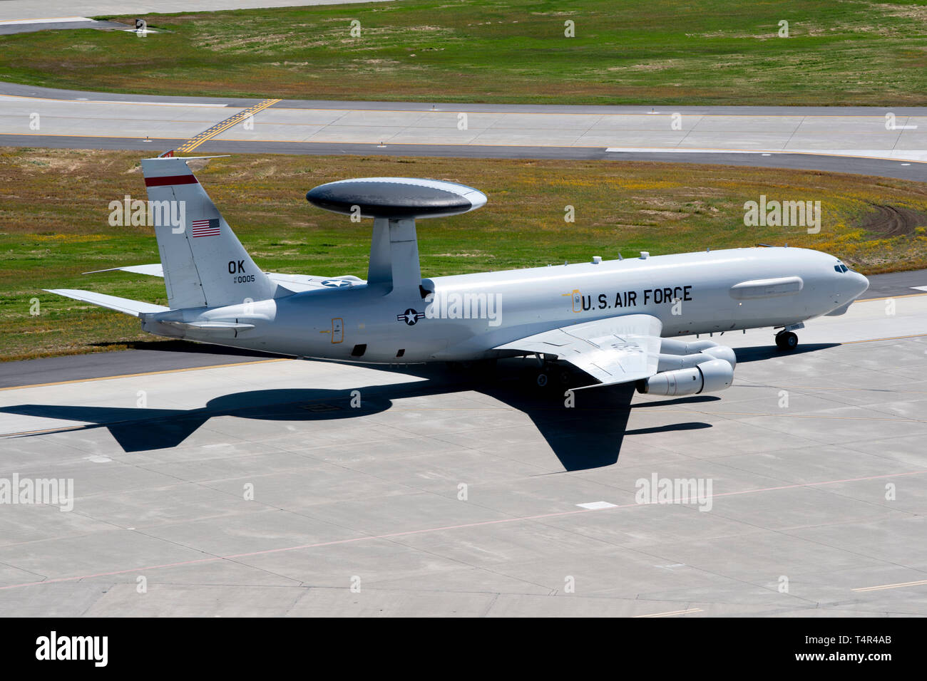 An E-3 Sentry Airborne Warning and Control System from Tinker Air Force ...