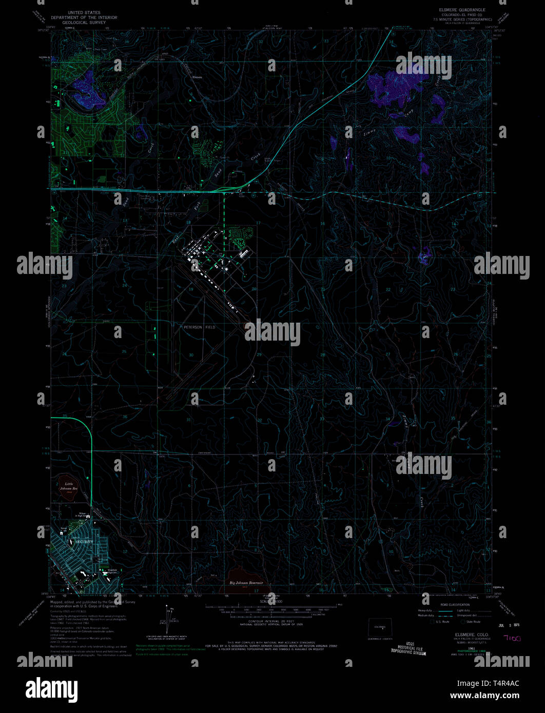 Map of elsmere hi-res stock photography and images - Alamy