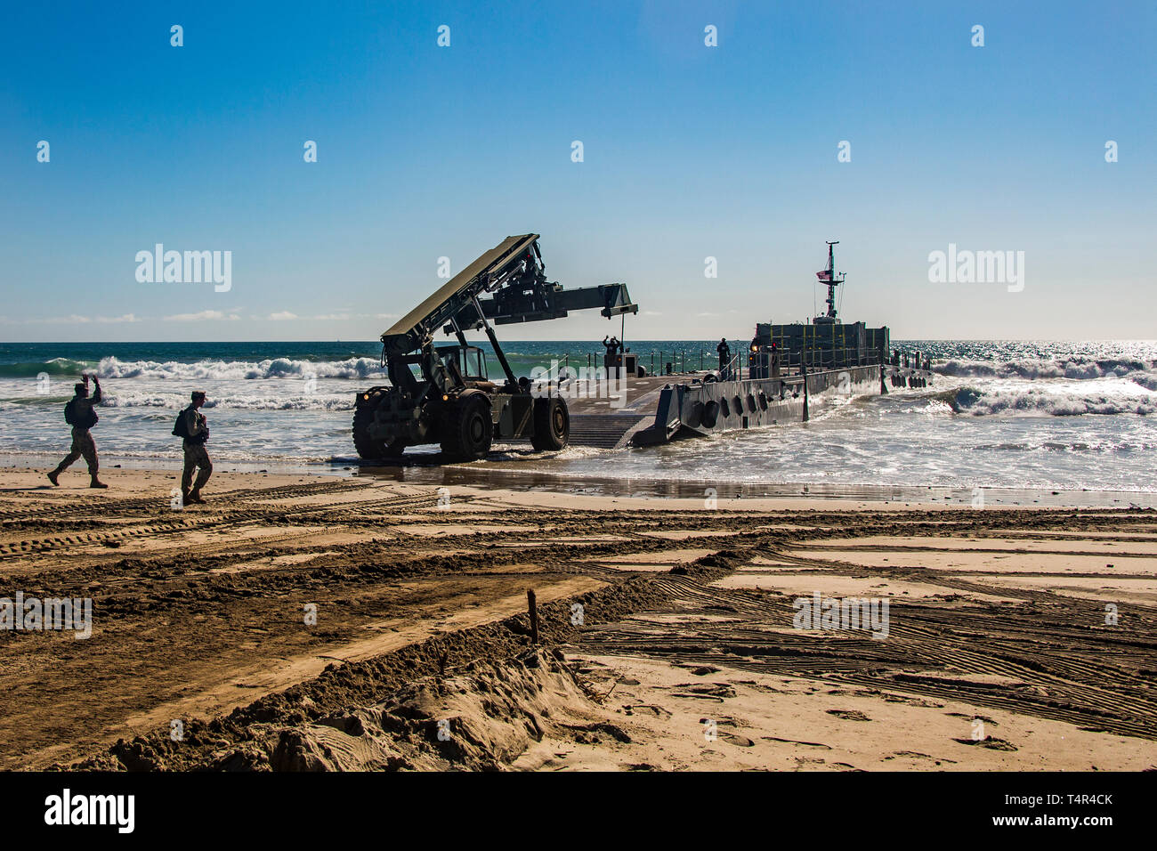 U.S. Marines with 1st Transportation Support Battalion, 1st Marine ...