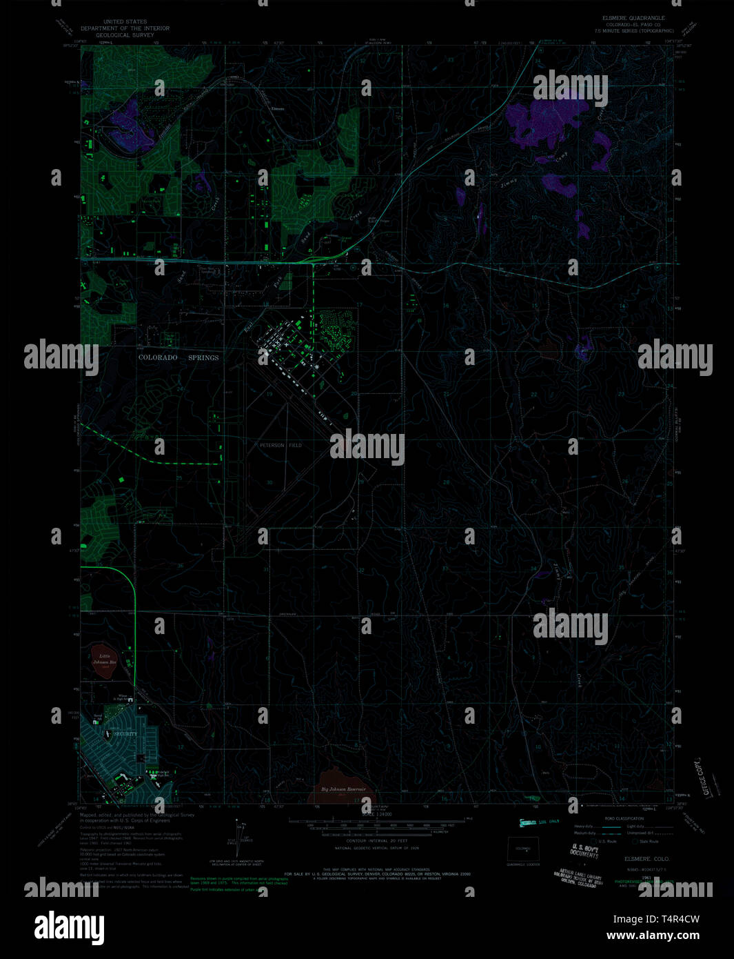 Map of elsmere hi-res stock photography and images - Alamy