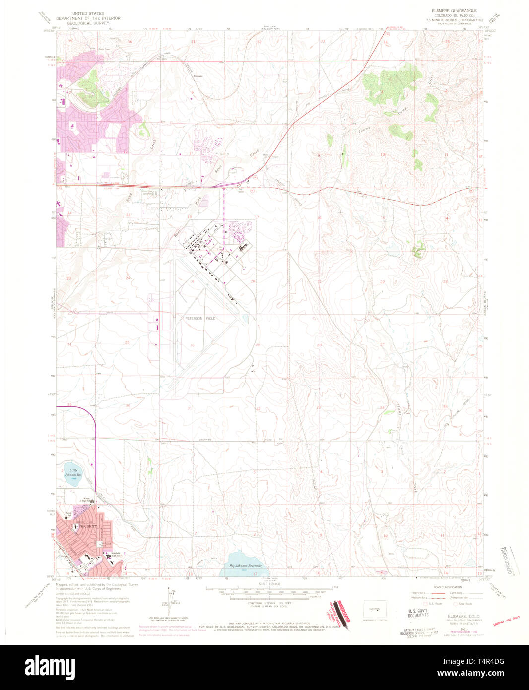 Map of elsmere hi-res stock photography and images - Alamy