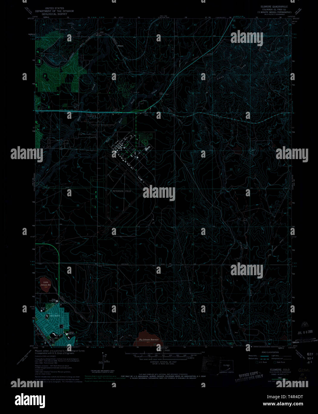 Map of elsmere hi-res stock photography and images - Alamy