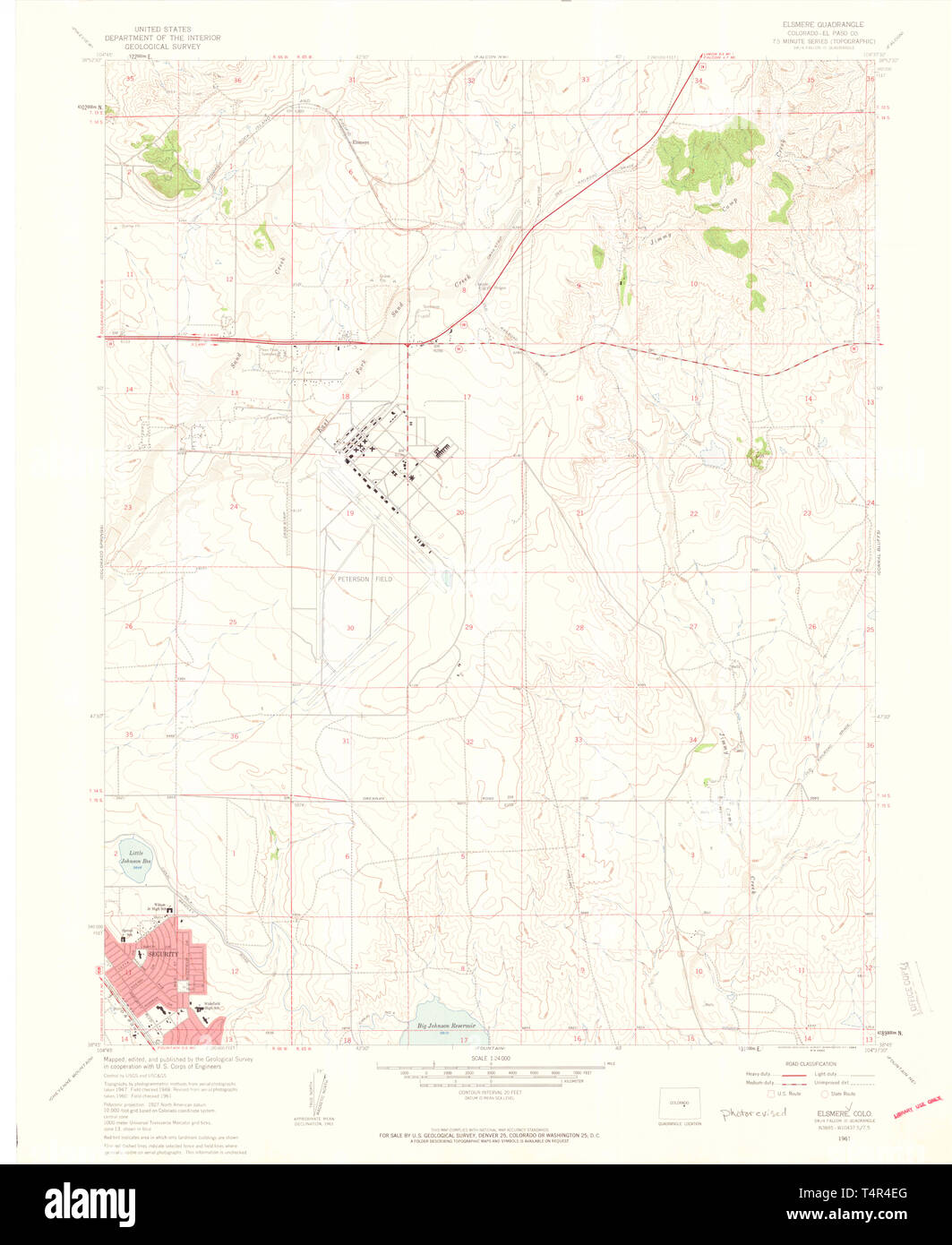 Map of elsmere hi-res stock photography and images - Alamy