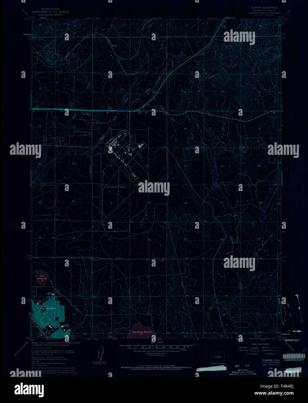 Map of elsmere hi-res stock photography and images - Alamy