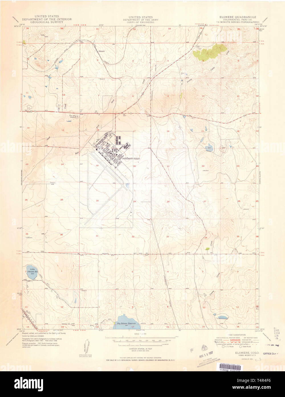 Map of elsmere hi-res stock photography and images - Alamy