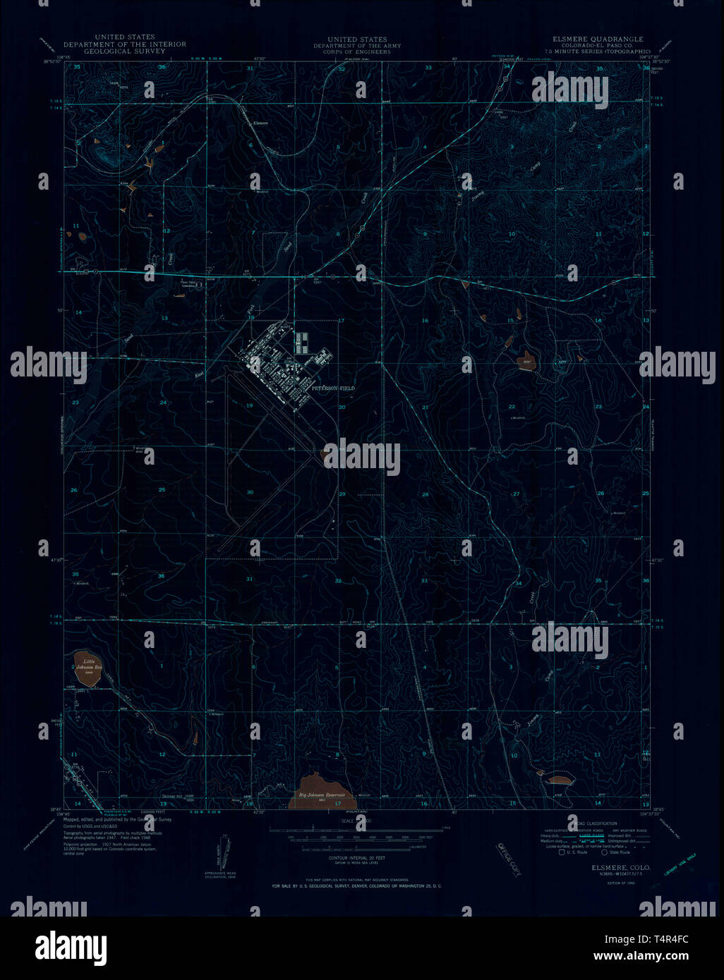 Map of elsmere hi-res stock photography and images - Alamy