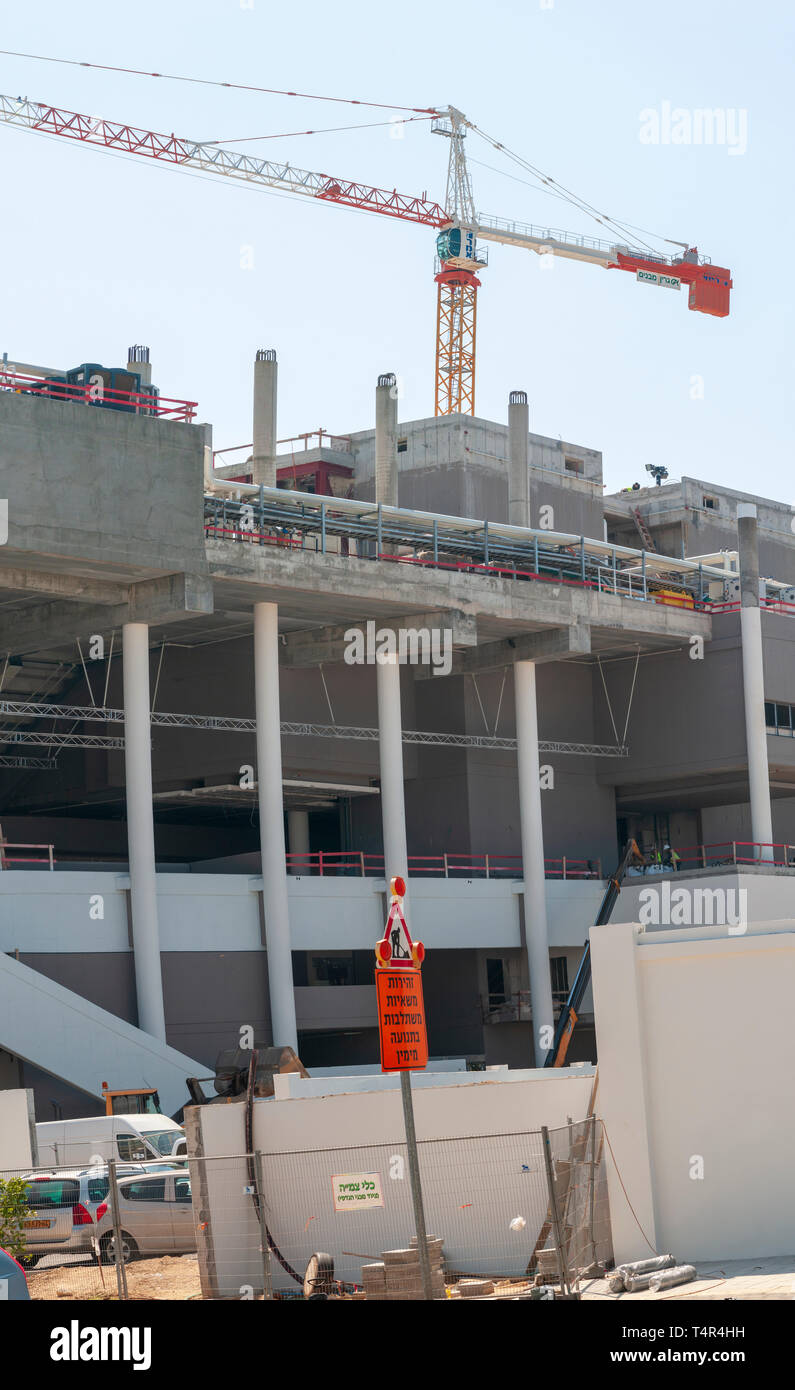 Re-construction of Bloomfield Stadium, Jaffa, Israel. This large construction project was ...
