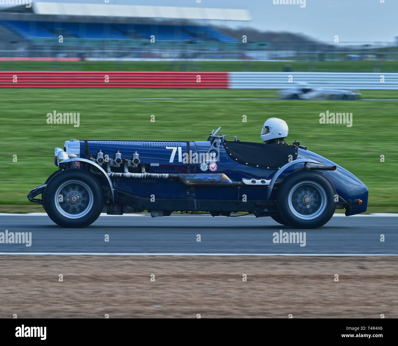 Jeffrey Edwards, Alvis Sports Special, Silverstone Trophy race, pre-war ...