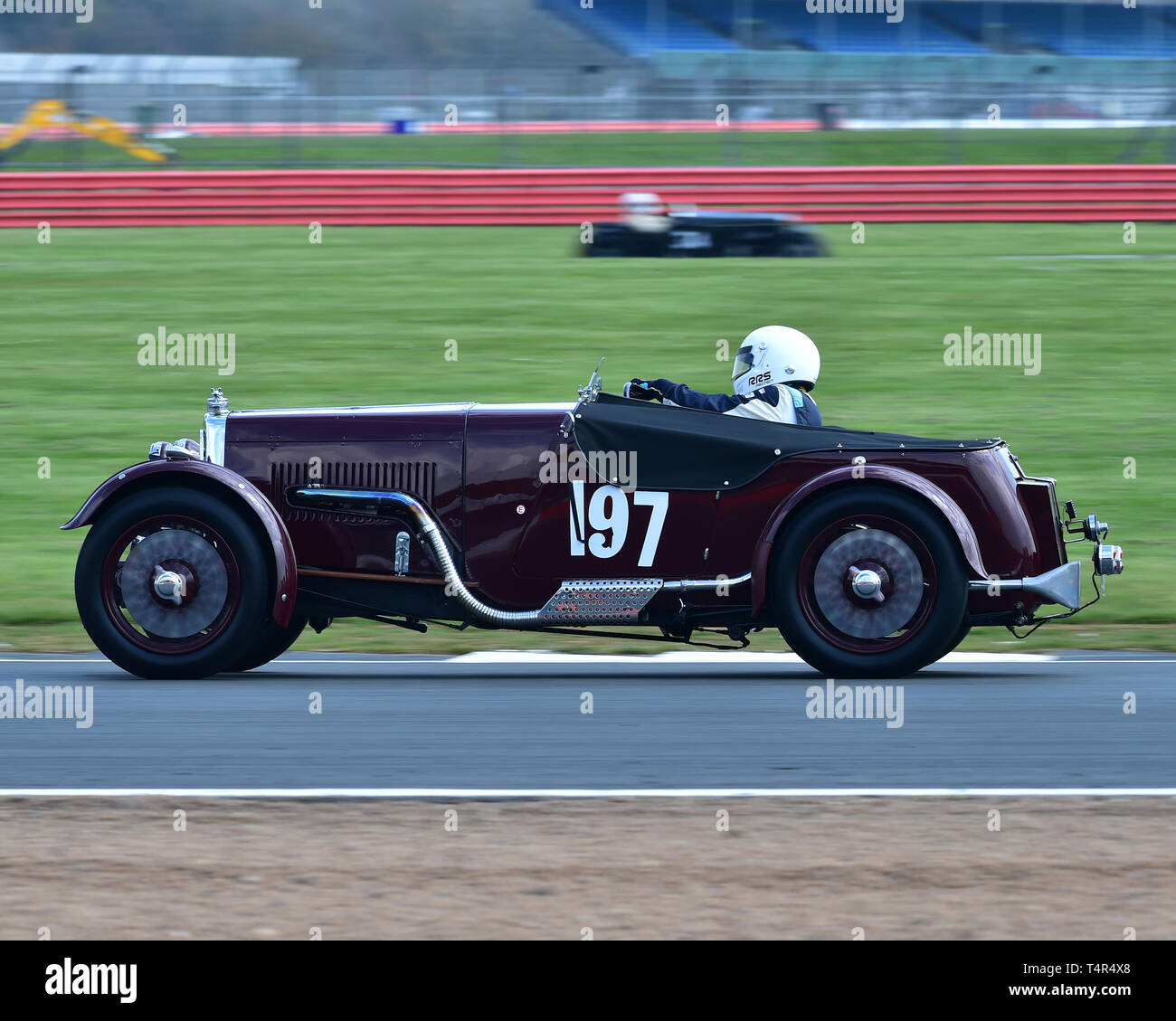 Marian Stoch, Aston Martin International, Silverstone Trophy race, pre ...