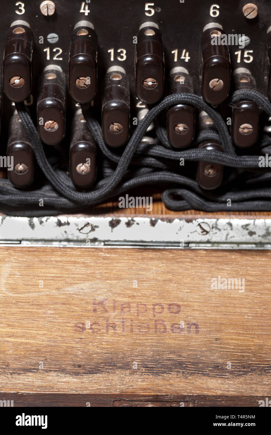Enigma machine rotor hi-res stock photography and images - Alamy