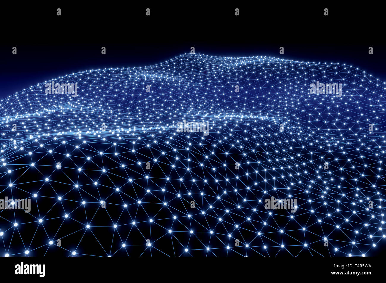 Digital background of Science or Blockchain Stock Photo - Alamy