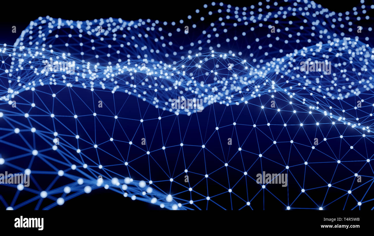 Digital background of Science or Blockchain Stock Photo - Alamy