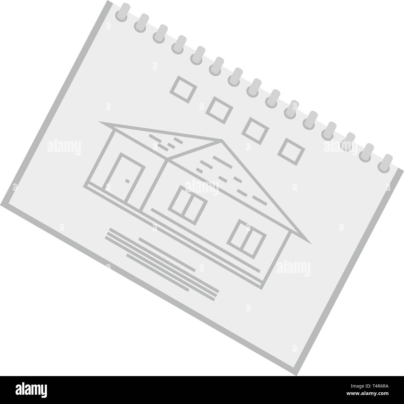 Designer drawing in sketchbook Stock Vector Images - Alamy