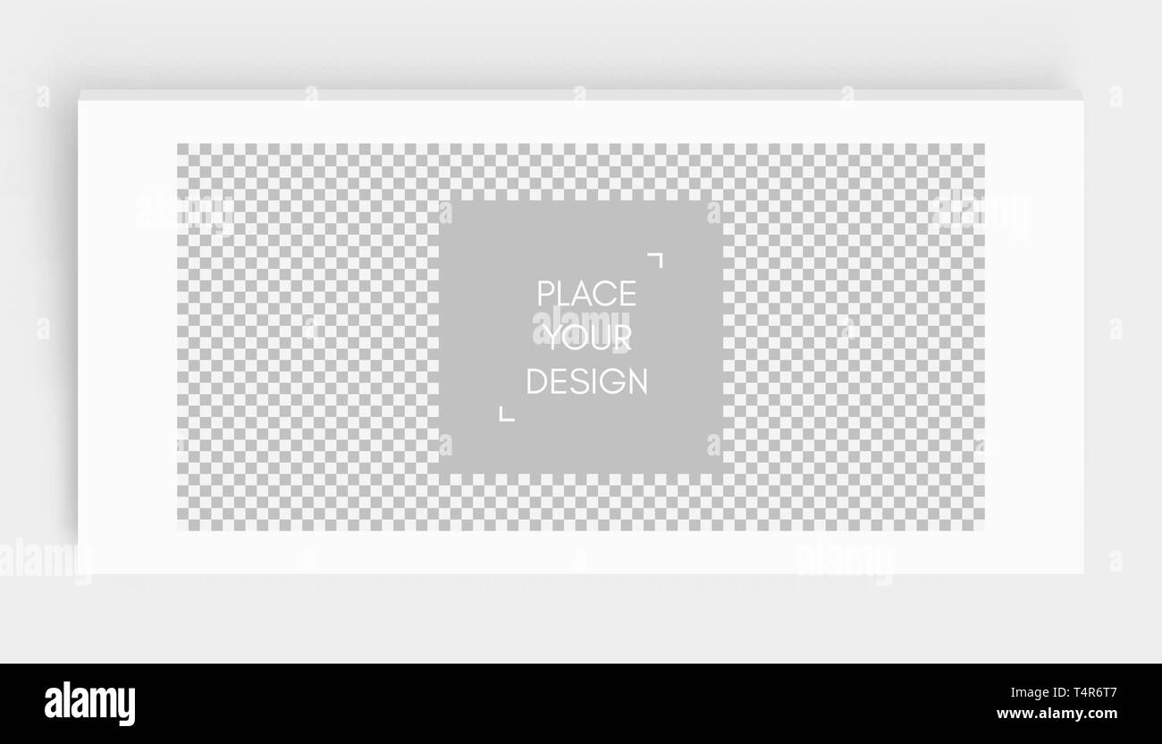 Photo frame mockup. Chess board background. Blank space for your design ...