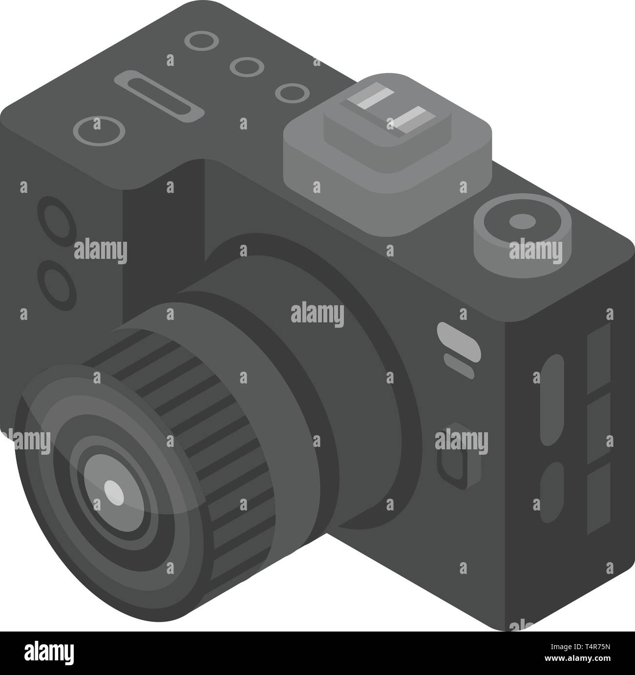 Professional camera icon, isometric style Stock Vector Image & Art - Alamy