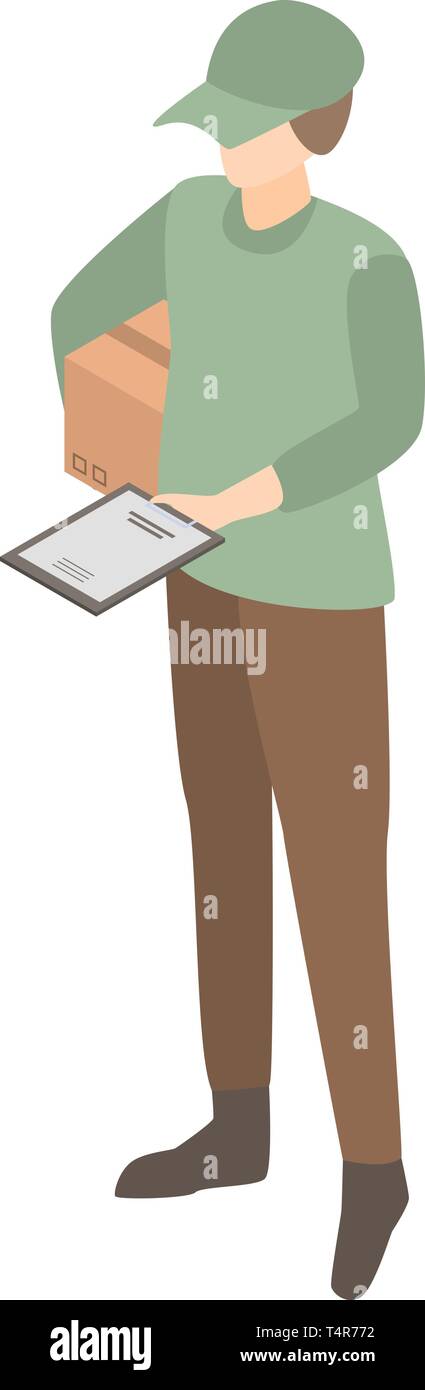 Postman bike icon cartoon Stock Vector Images - Alamy