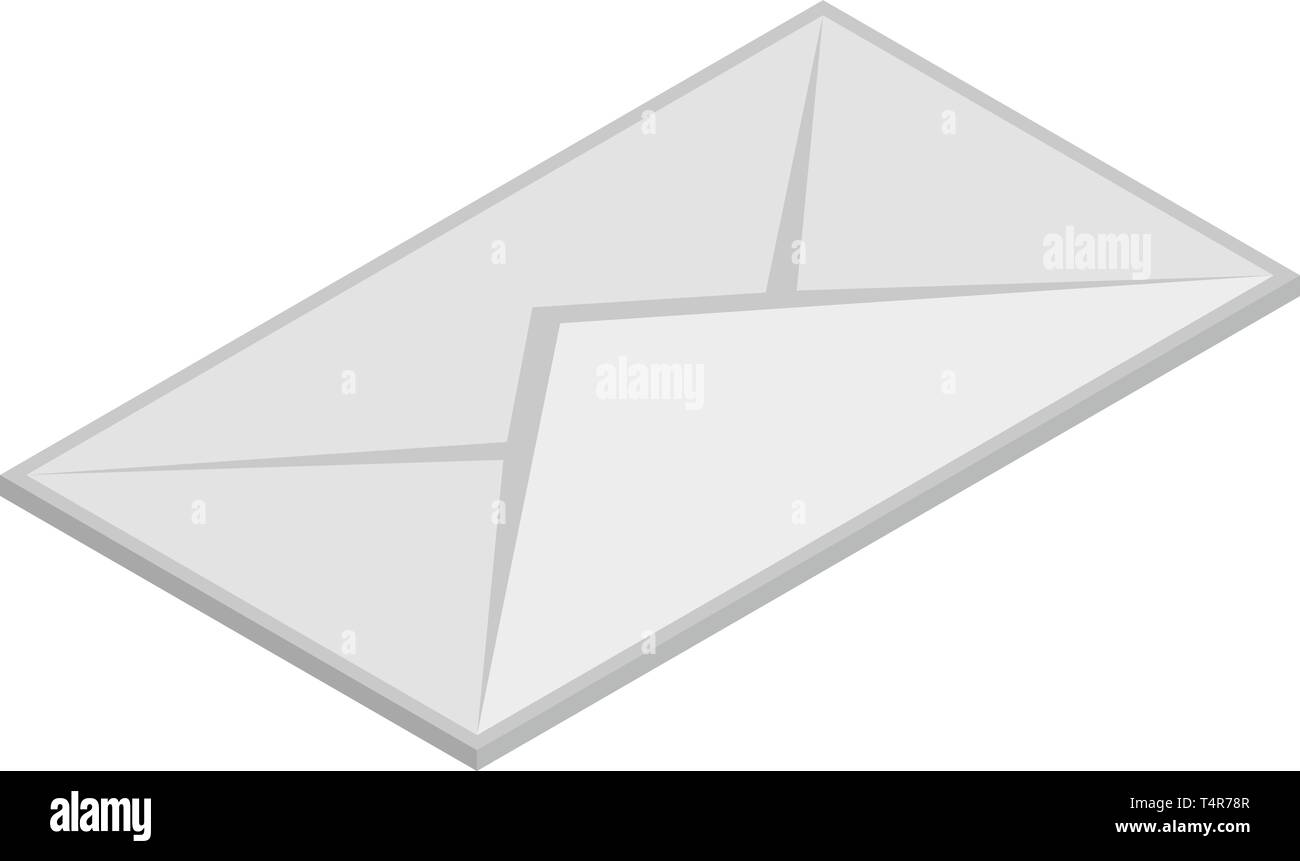 Open envelope icon cartoon Black and White Stock Photos & Images - Alamy