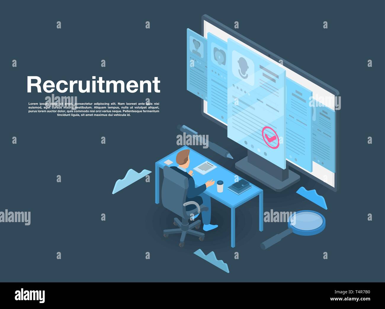 Recruitment Banner High Resolution Stock Photography and Images - Alamy