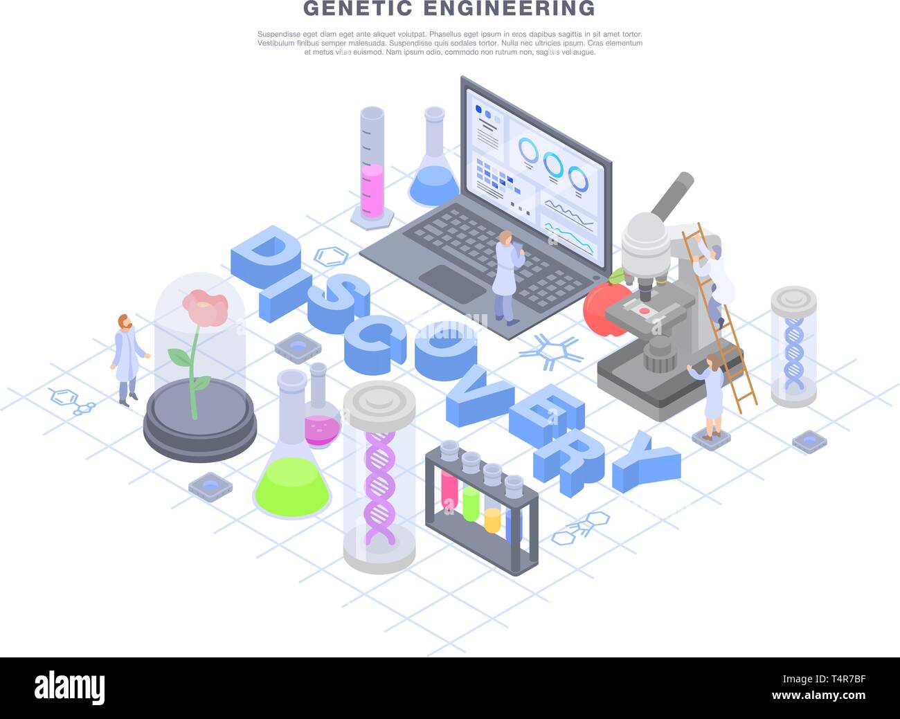 Human genomics Stock Vector Images - Alamy
