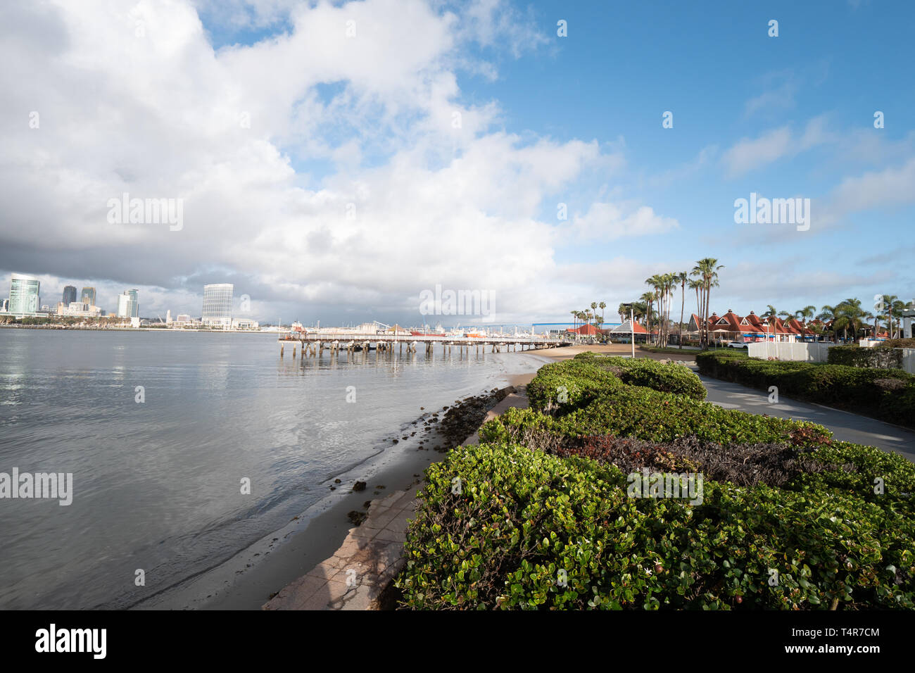 Centennial Park Coronado with San Diego Skyline viewpoint - CALIFORNIA ...
