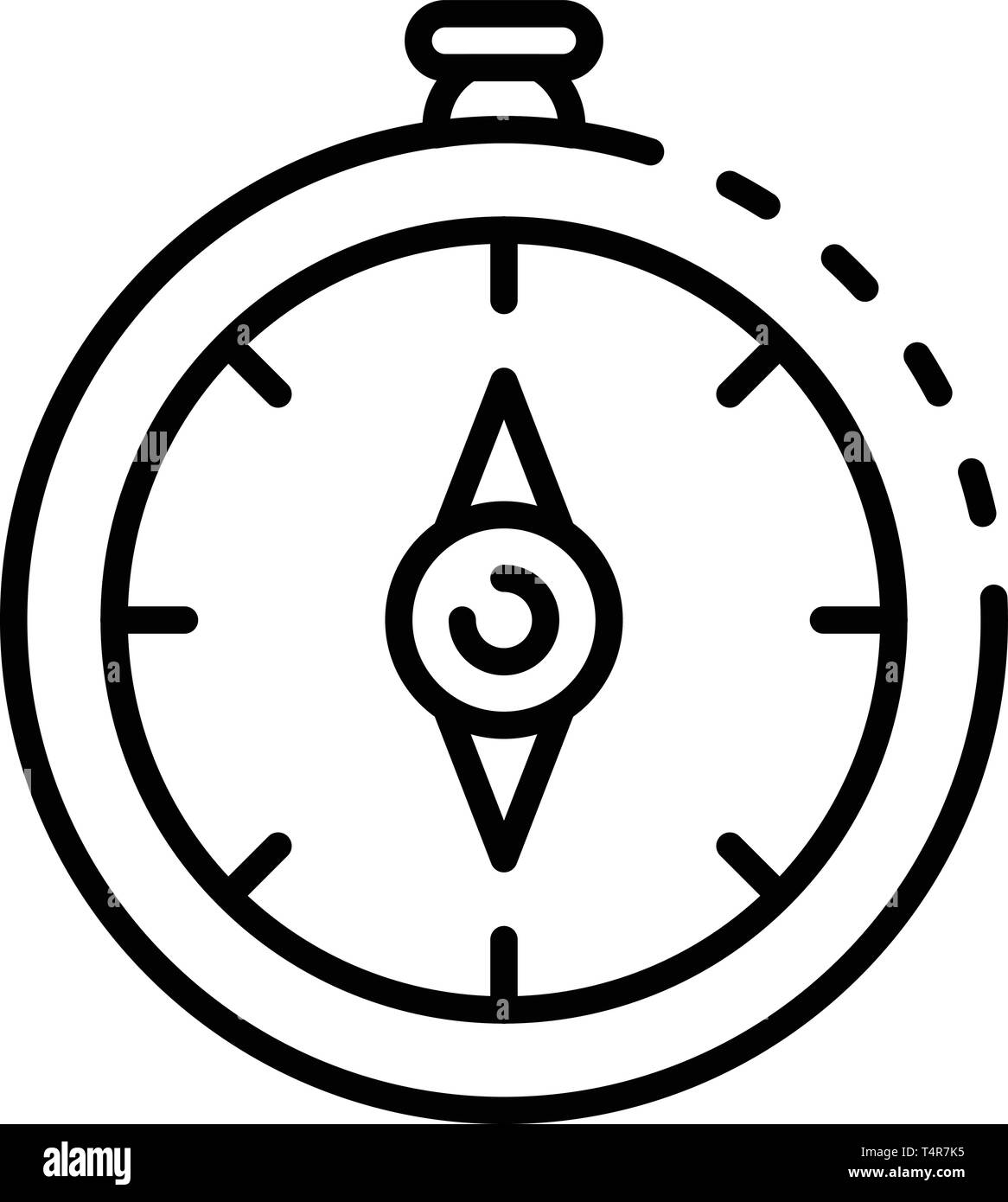 Navigation Compass Clipart Icons