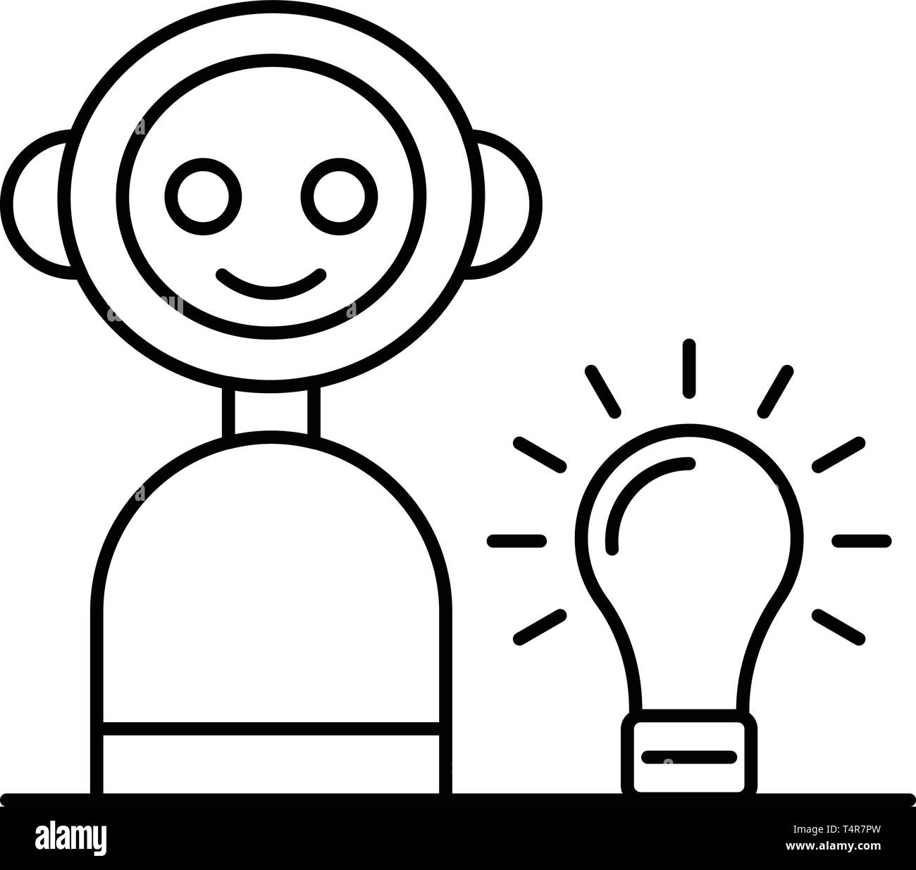 Home chatbot Stock Vector Images - Alamy