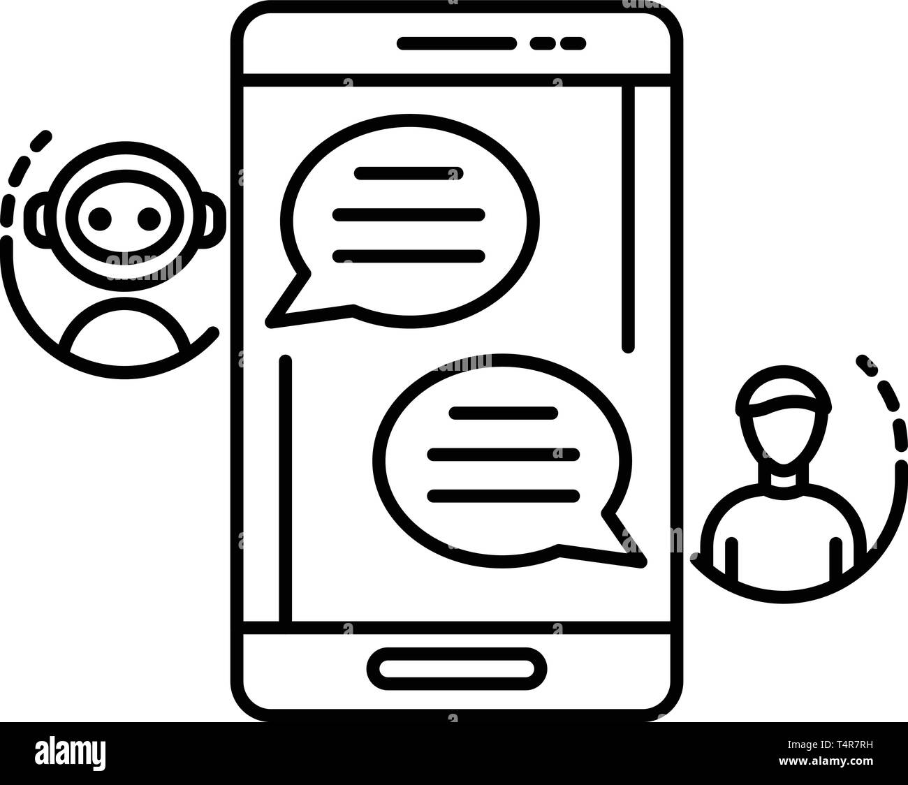 Bot screen Black and White Stock Photos & Images - Alamy