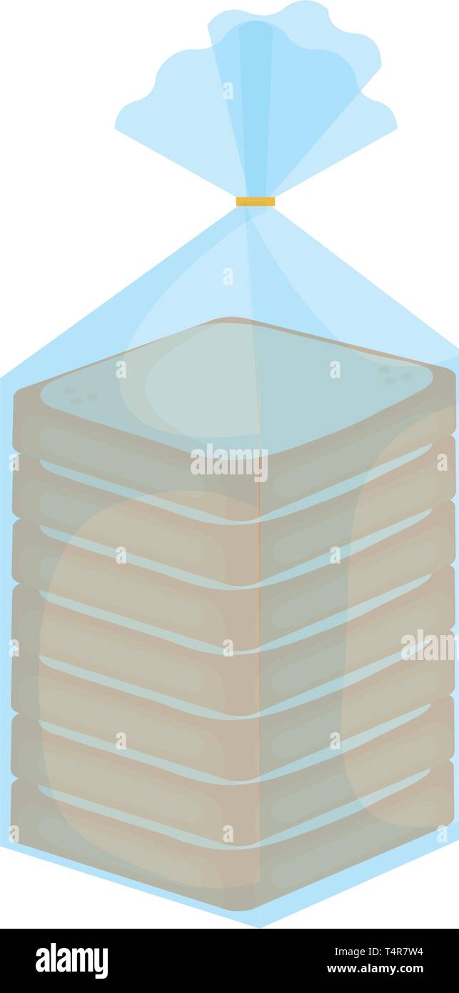 Sliced bread packaging Stock Vector Images - Alamy