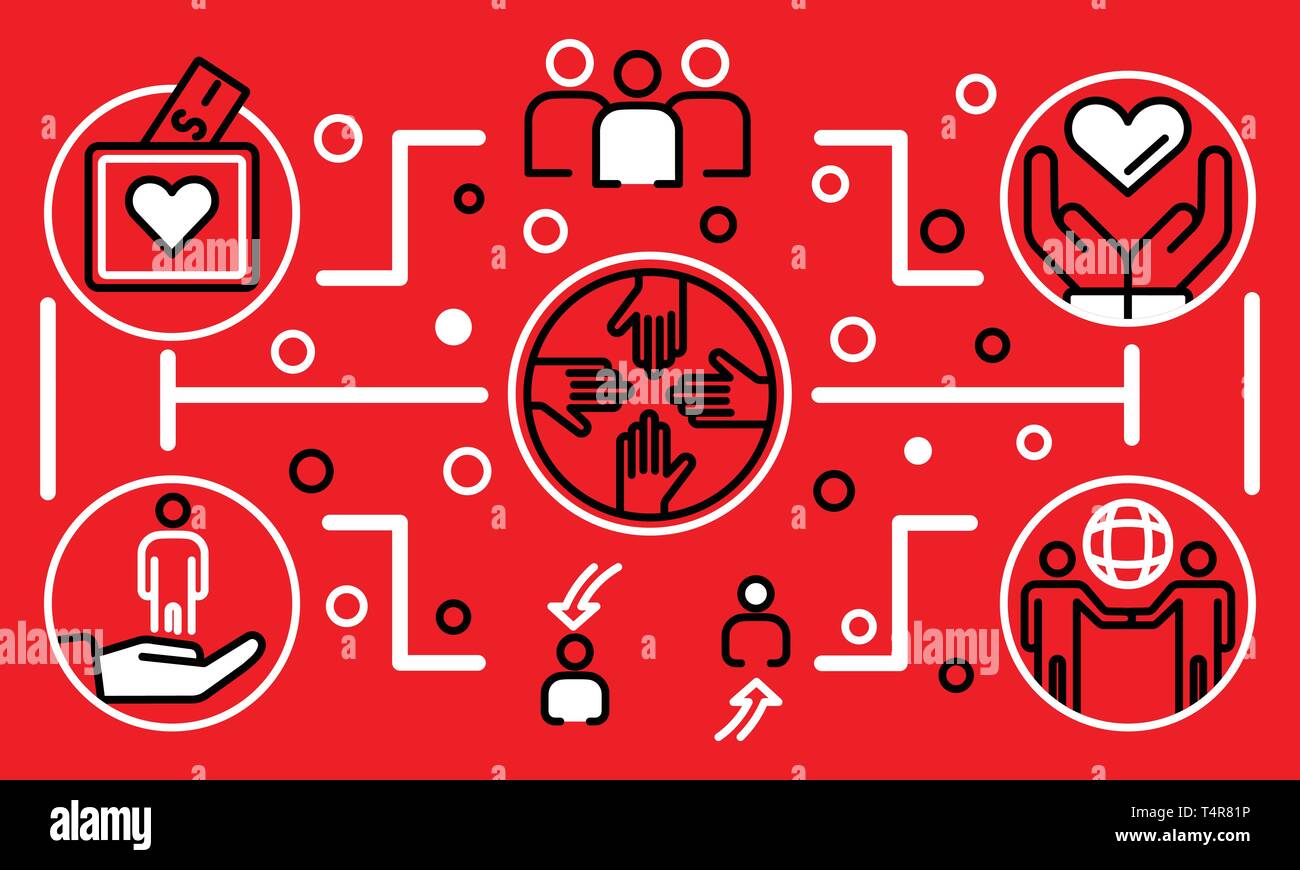 People community work activity Stock Vector Images - Alamy