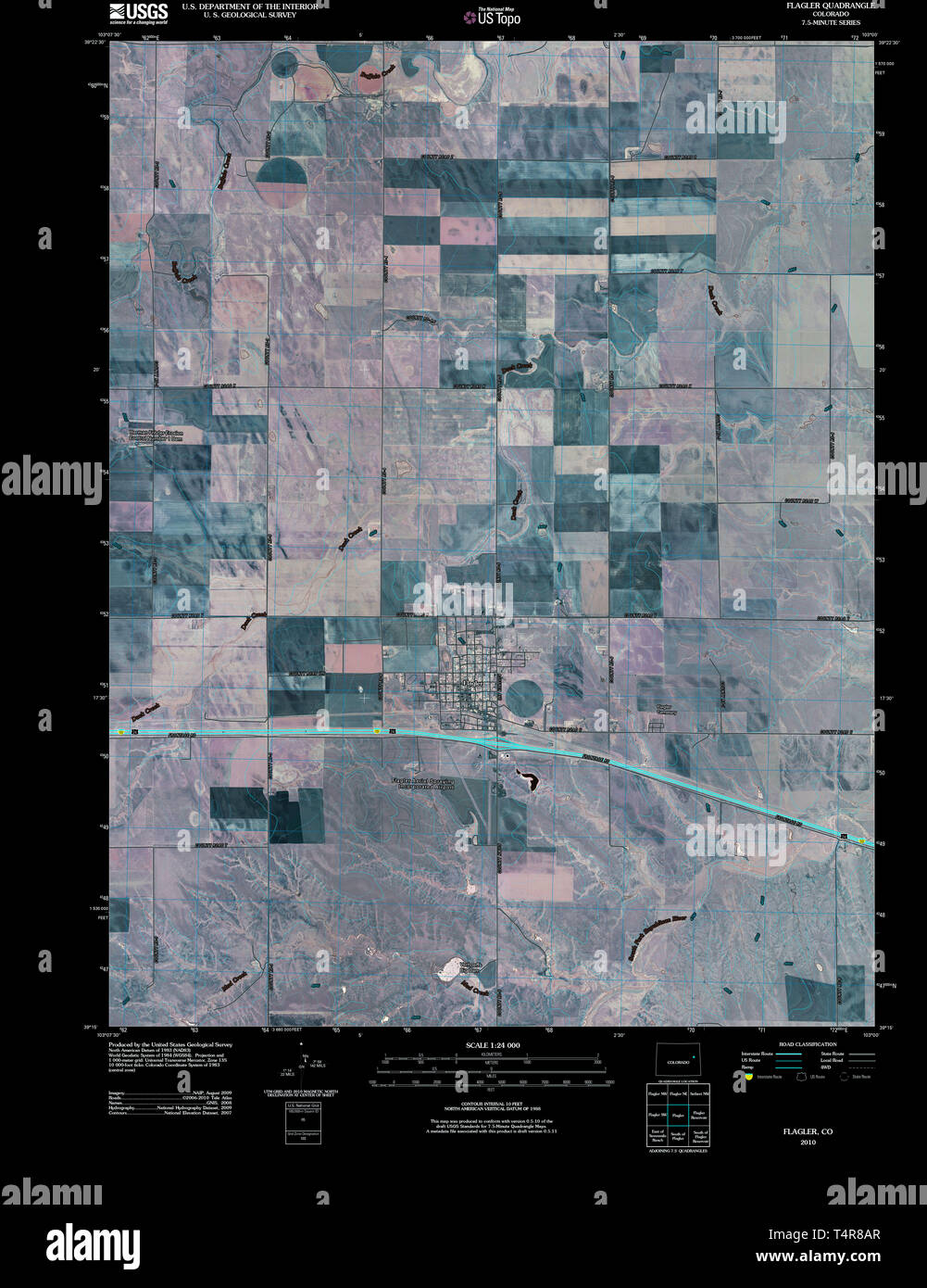 Map of flagler hi-res stock photography and images - Alamy