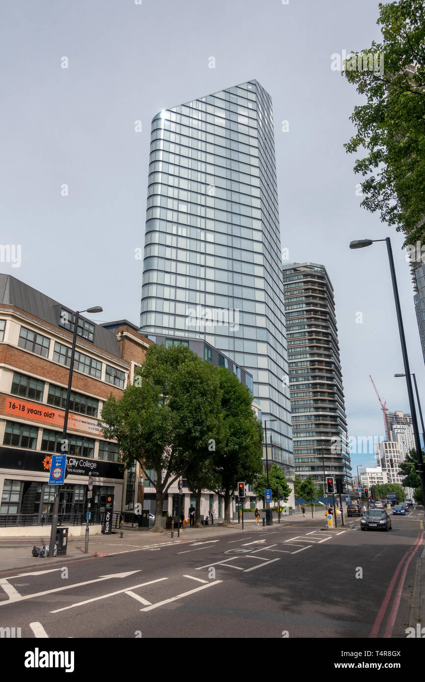 Chronicle Tower, 261B City Road, Islington, East London, UK Stock Photo ...