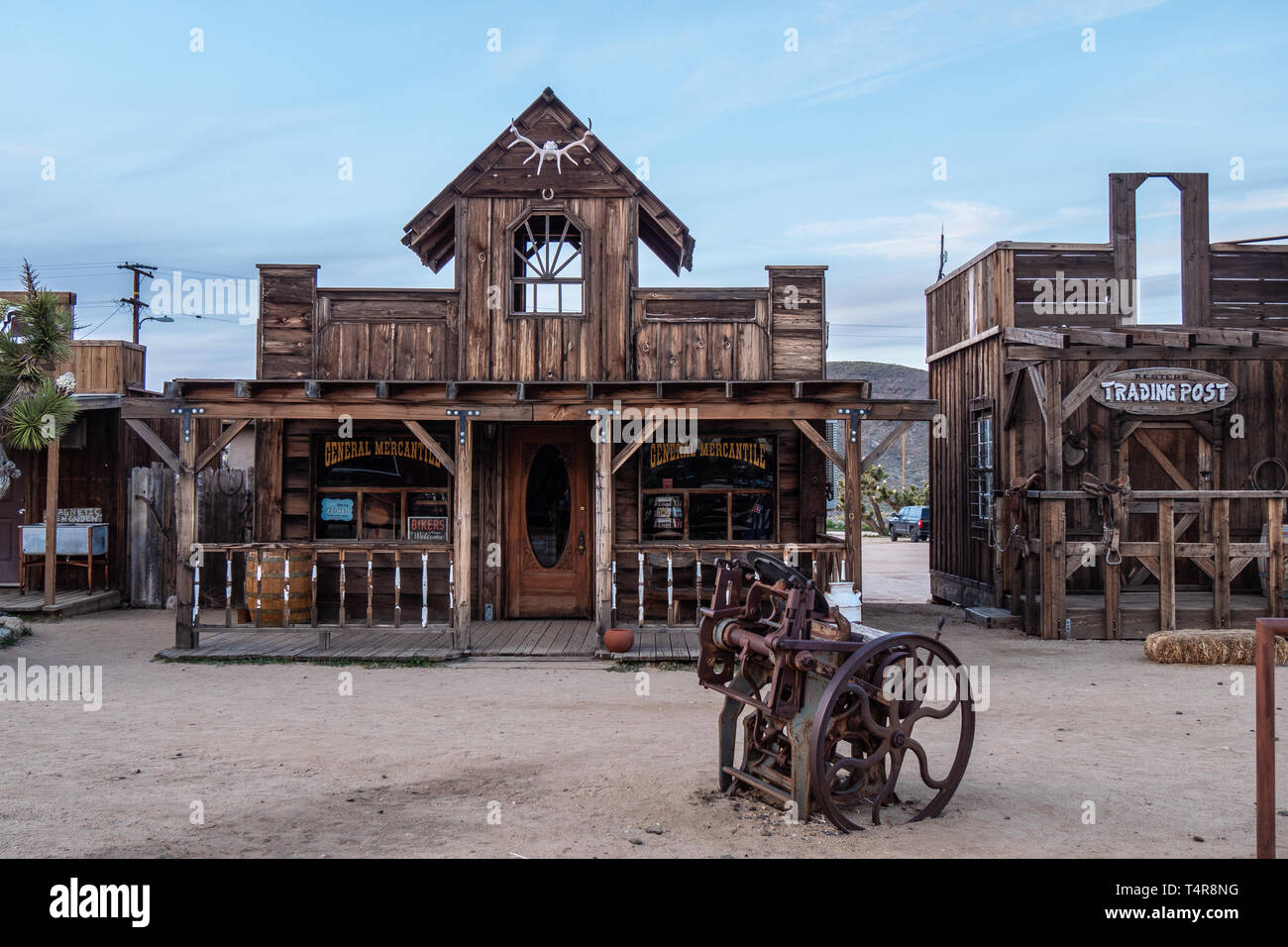 Pioneertown at the Morongo Basin in Calfornia - CALIFORNIA, USA - MARCH ...