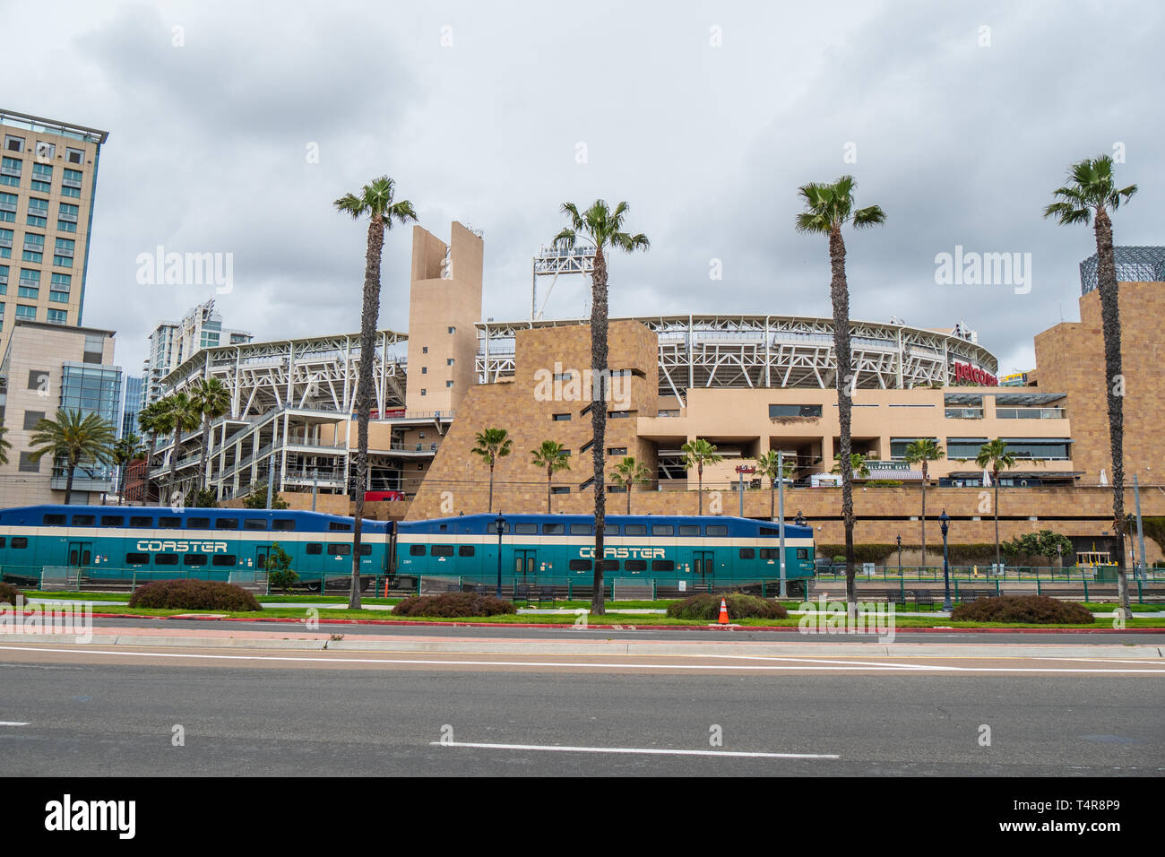 Petco Park stadium in San Diego - CALIFORNIA, USA - MARCH 18, 2019 ...