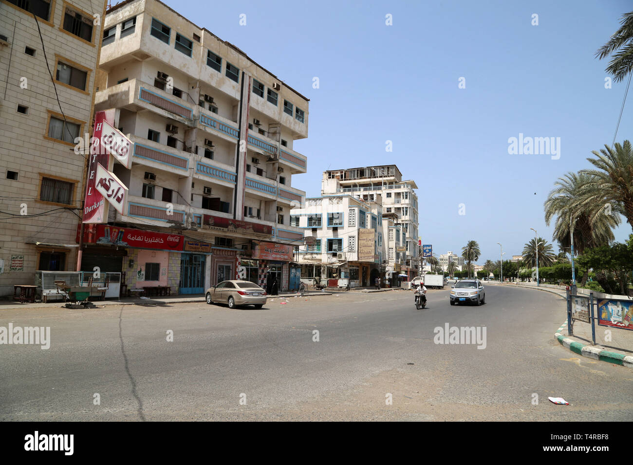 Red sea port of hodeidah, yemen hi-res stock photography and images - Alamy