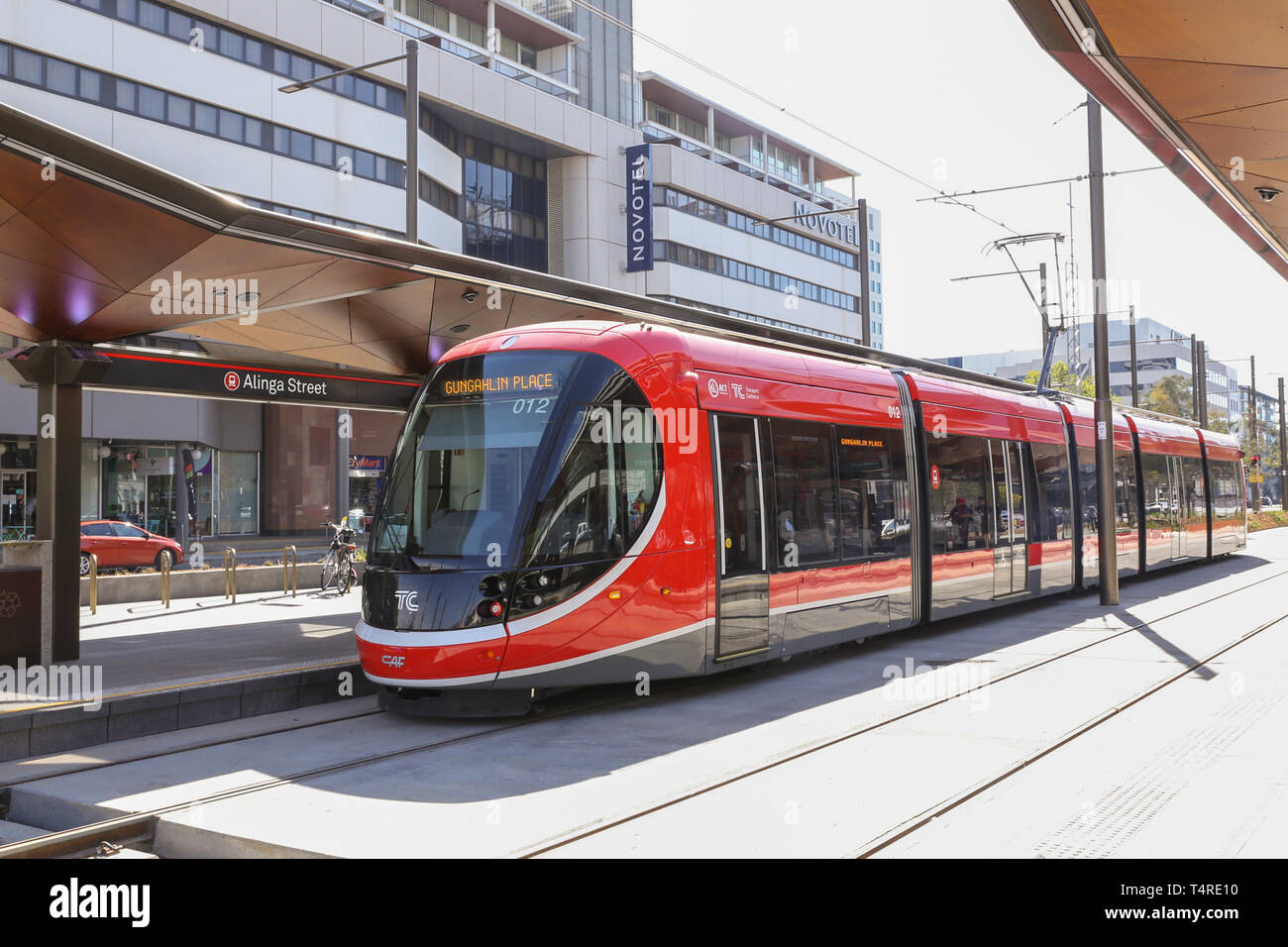 Canberra light rail hi-res stock photography and images - Alamy