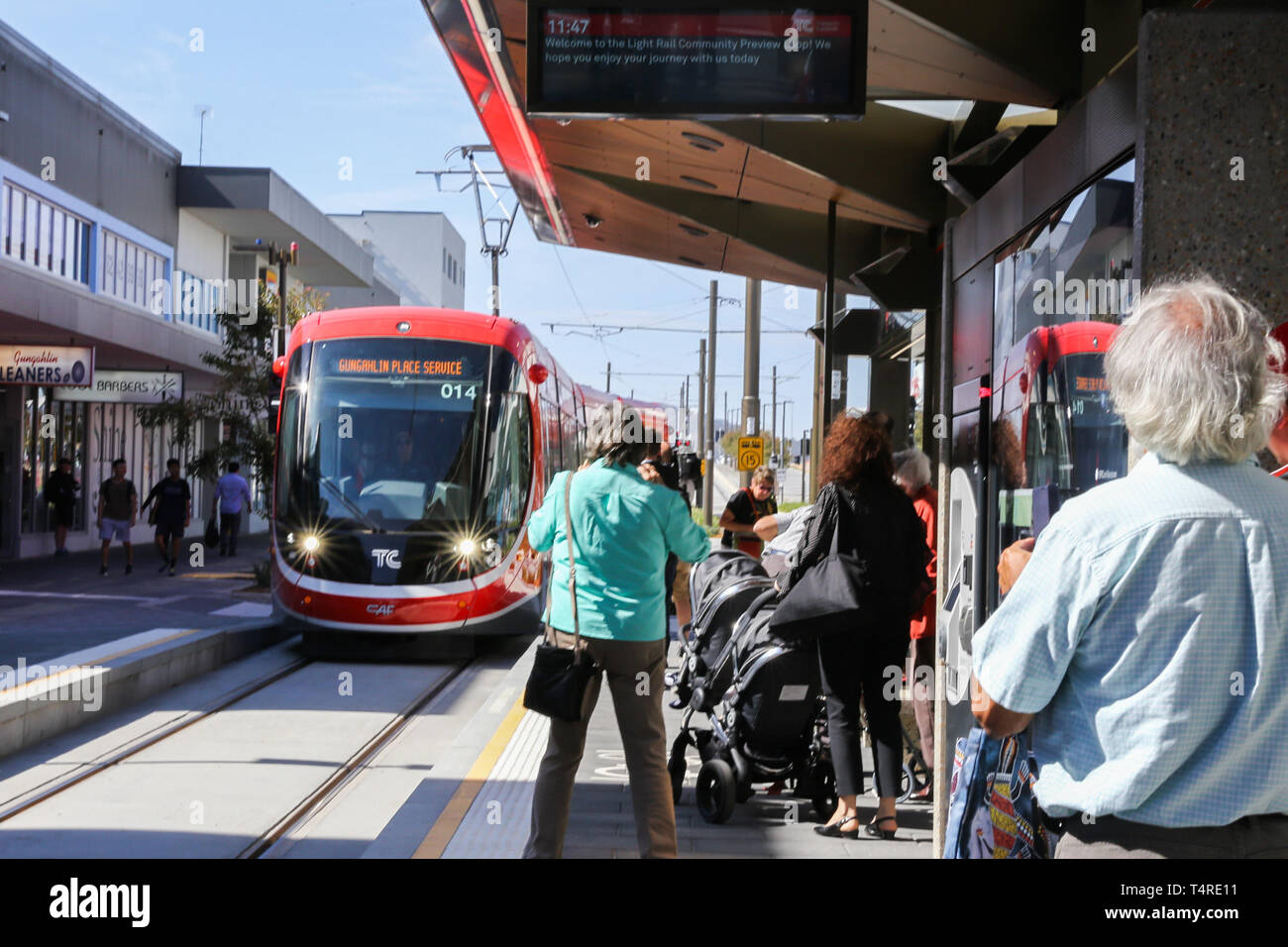 Canberra light rail hi-res stock photography and images - Alamy
